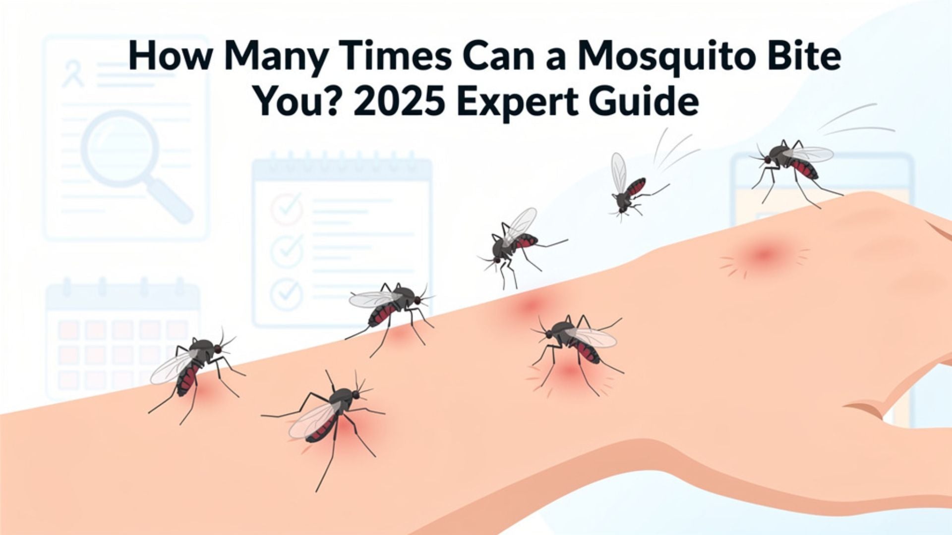 How Many Times Can a Mosquito Bite You? 2025 Expert Guide