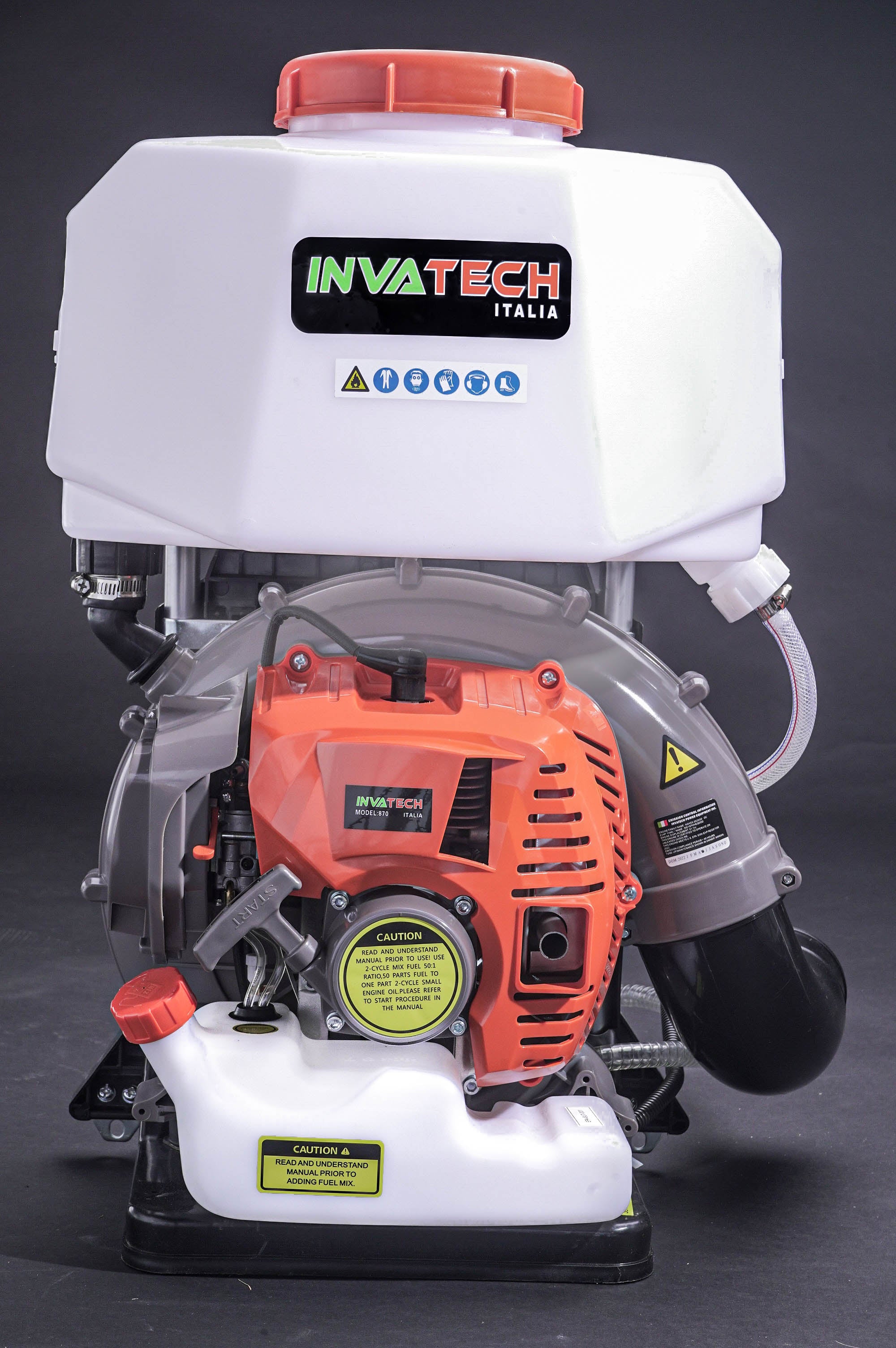 How do you use a cold mosquito fogger in the yard just like the Profes